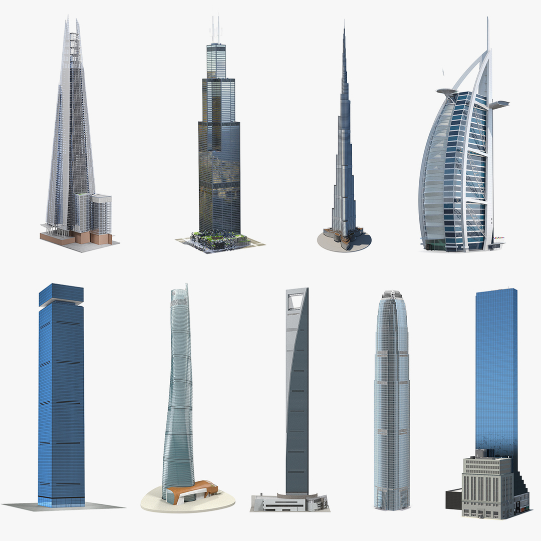 3D skyscrapers 7 - TurboSquid 1644215
