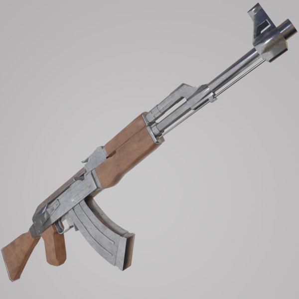 свободно 3D модель АК 47 - TurboSquid 1644269