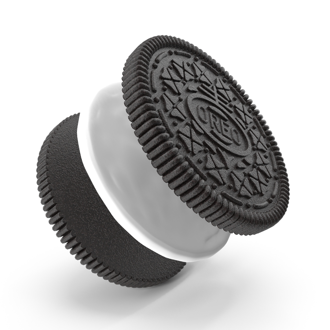 Oreo biscuit 3D model - TurboSquid 1644543