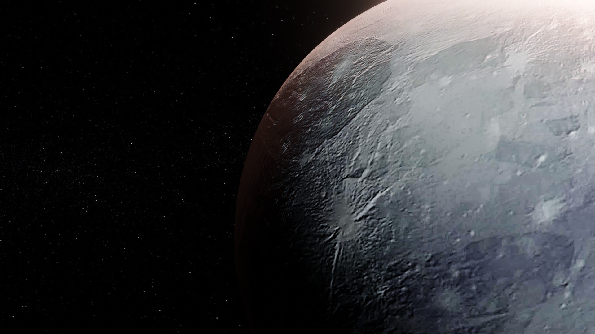 modelo 3d Modelo 3D de texturas fotorrealistas de Plutón 8k ...