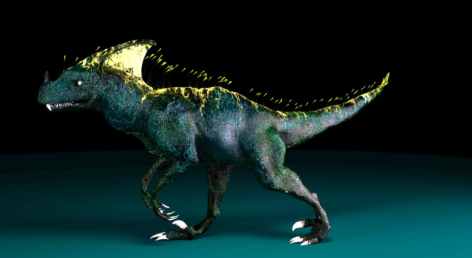 Dinosaur raptor animation 3D model - TurboSquid 1644943