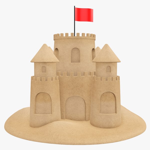 3D castle sand - TurboSquid 1645145