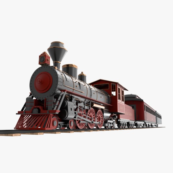 Steam Train Blender Models for Download | TurboSquid