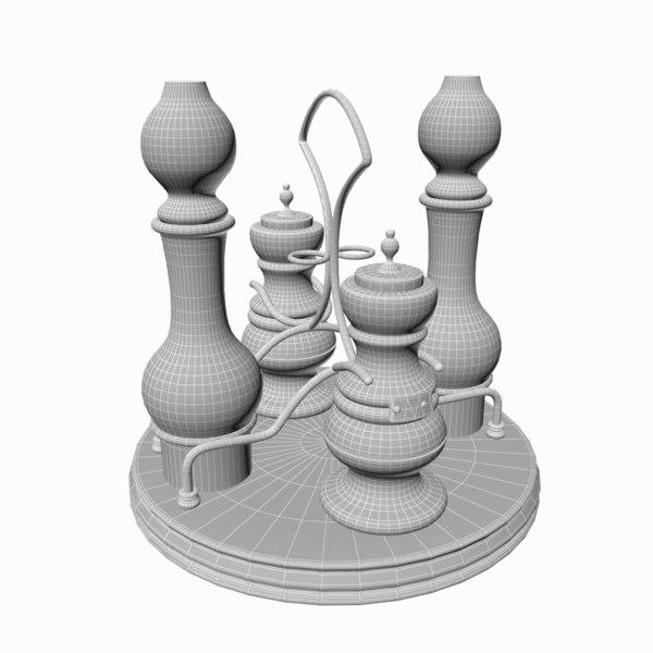 3D model vintage spices set - TurboSquid 1645269