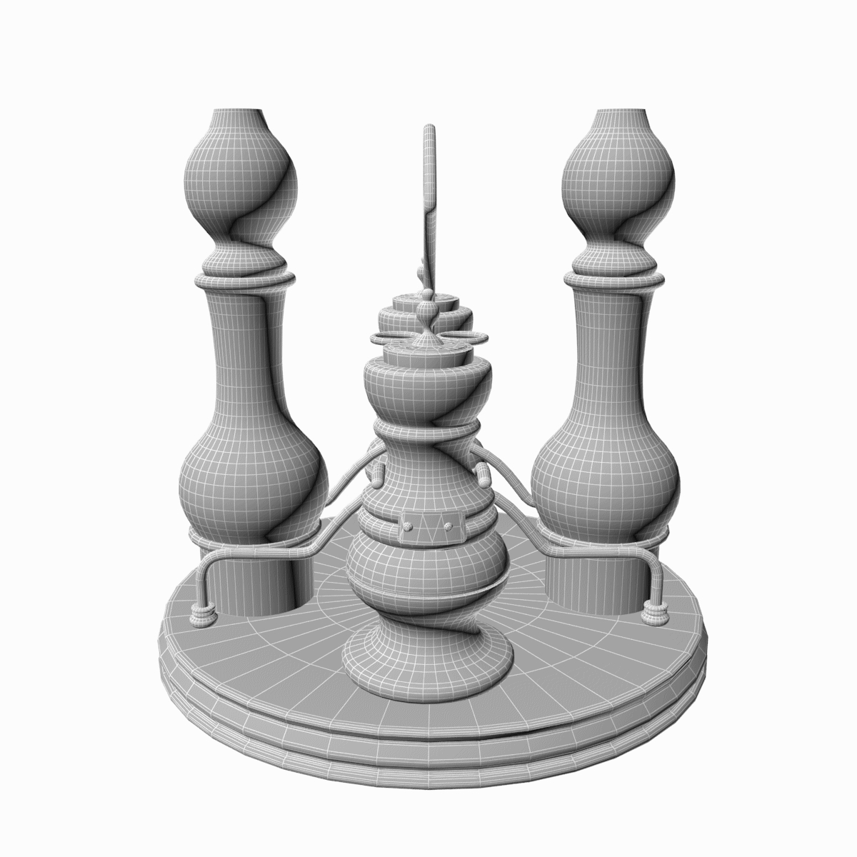 3D model vintage spices set - TurboSquid 1645269