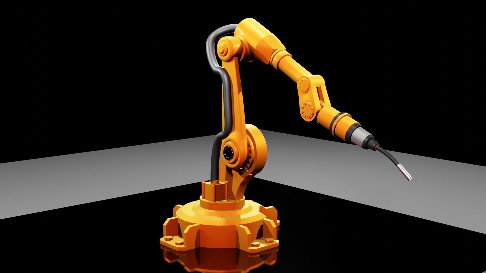 Welding robot 3D model - TurboSquid 1645667