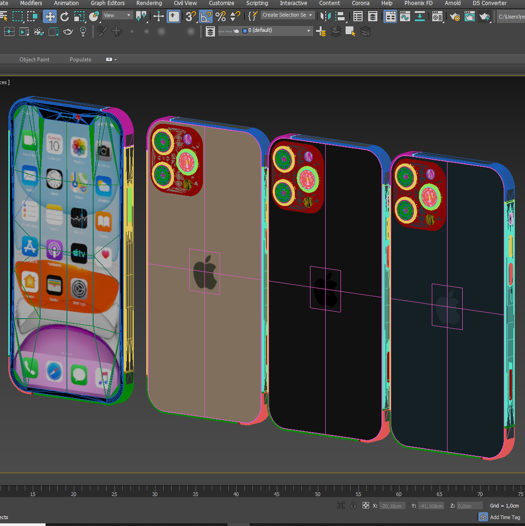 3D model iphone 12 pro phone - TurboSquid 1645752