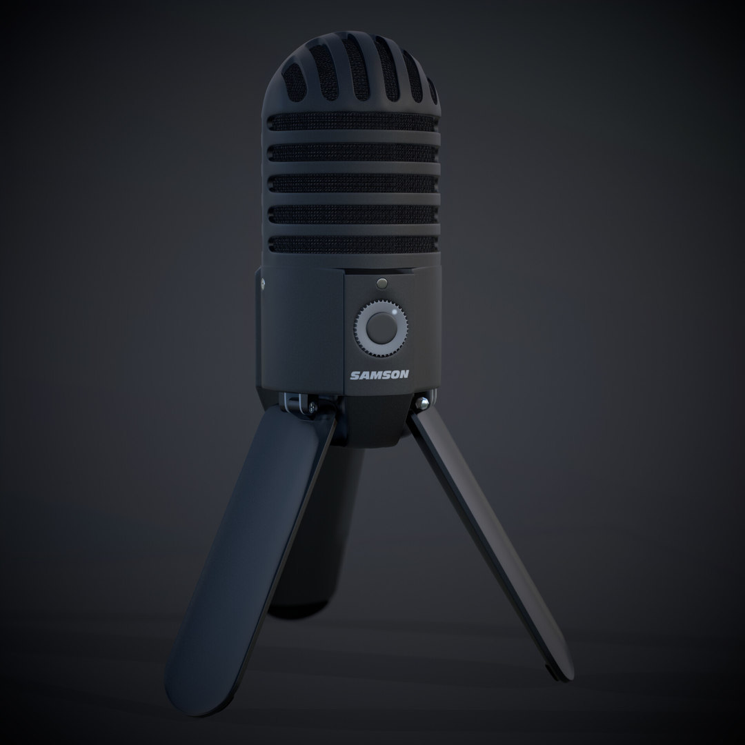 3D microphone samson meteor - TurboSquid 1646235