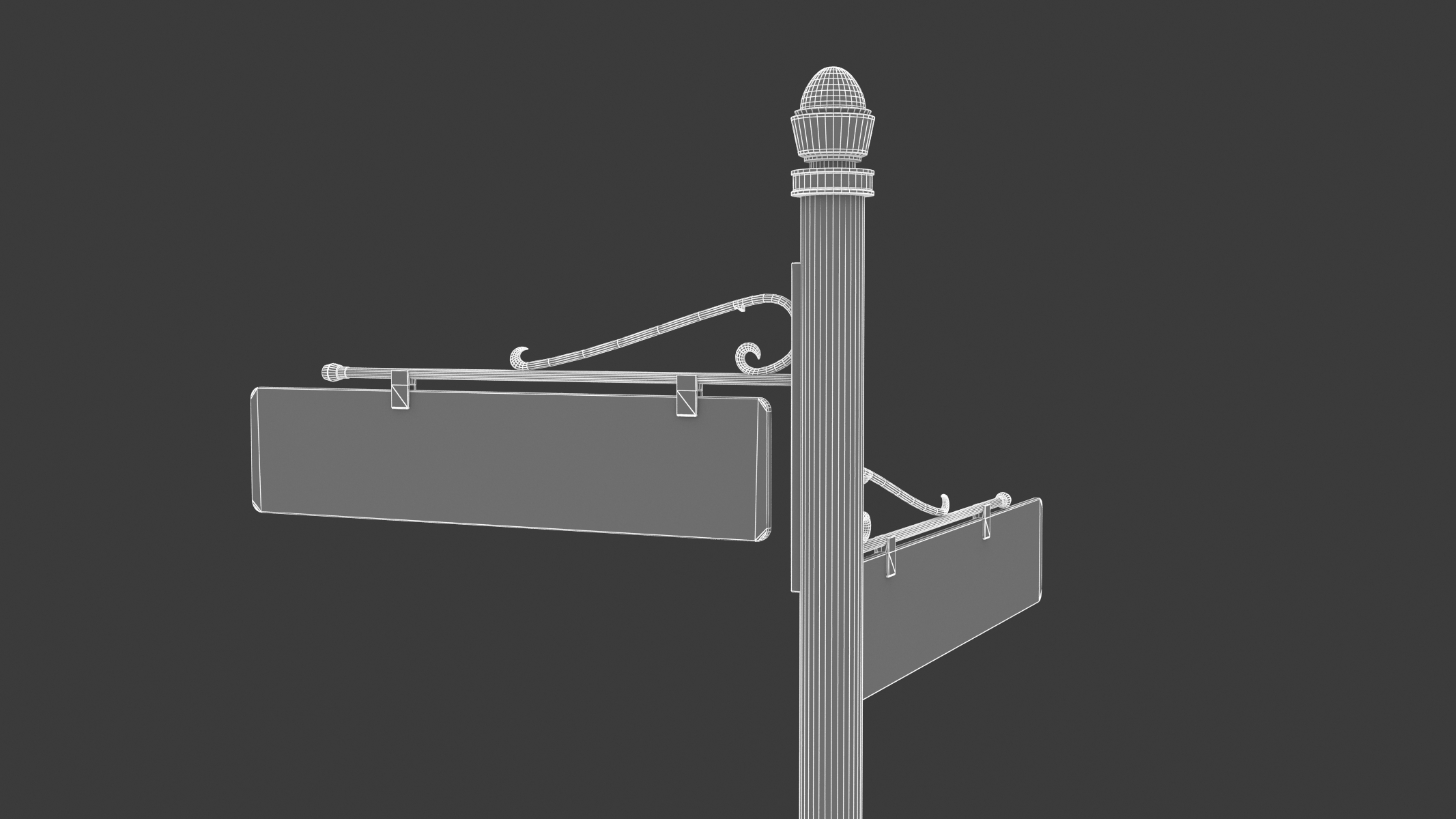 modelo 3d Letrero de calle 10 - TurboSquid 1646230