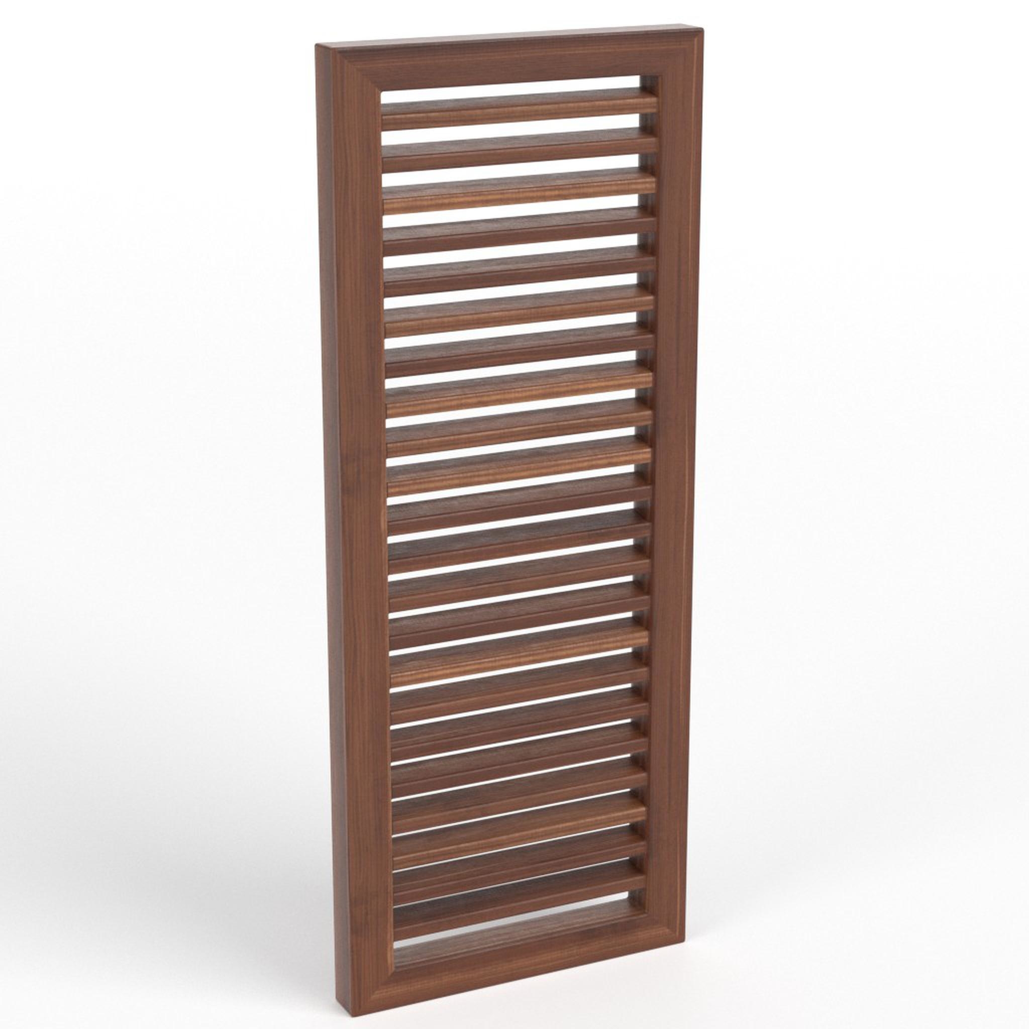 3ds louver window blind