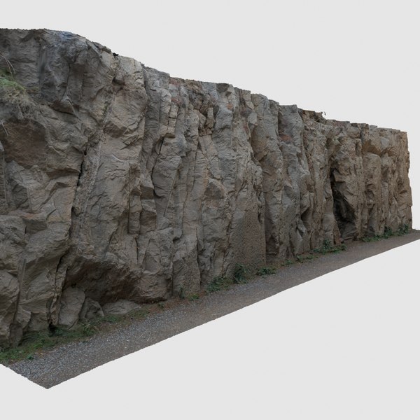 Scan cliff wall rock 3D model - TurboSquid 1646387