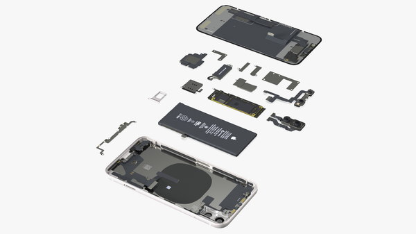 Iphone 11 fully disassembled 3D - TurboSquid 1647020