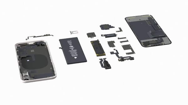 Iphone 11 fully disassembled 3D - TurboSquid 1647020