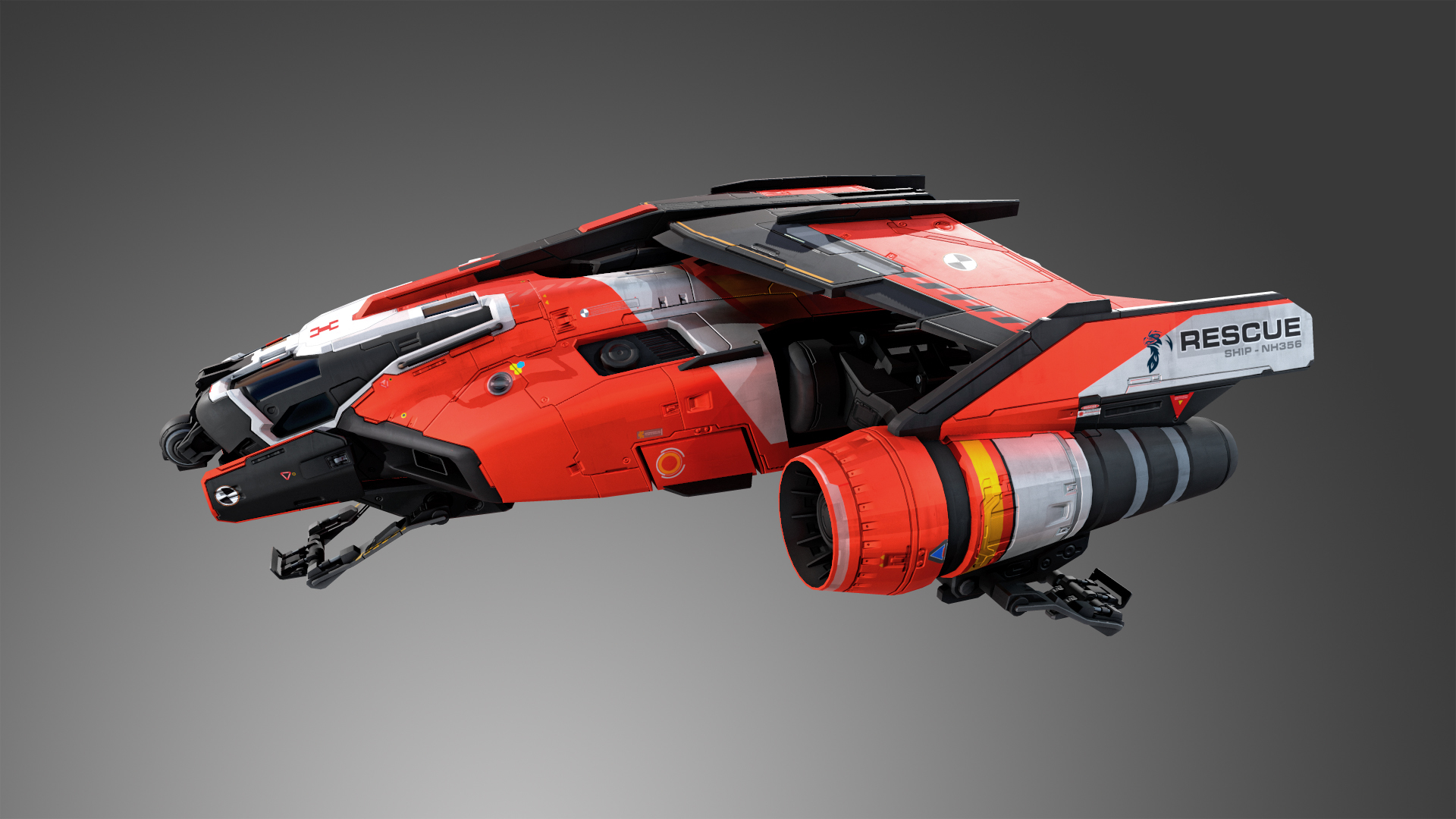 Sf rescue ship model - TurboSquid 1647039