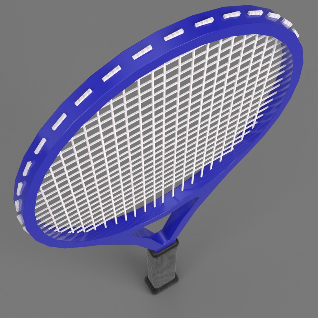3d model tennis racket