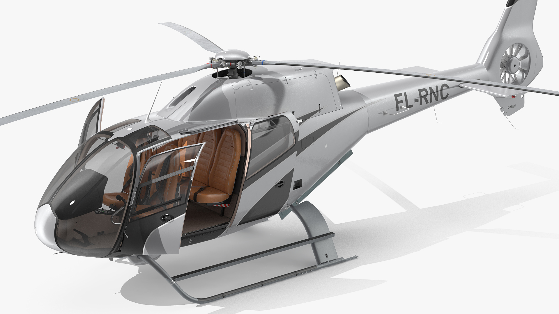 Airbus h120 lightweight helicopter 3D model - TurboSquid 1647358
