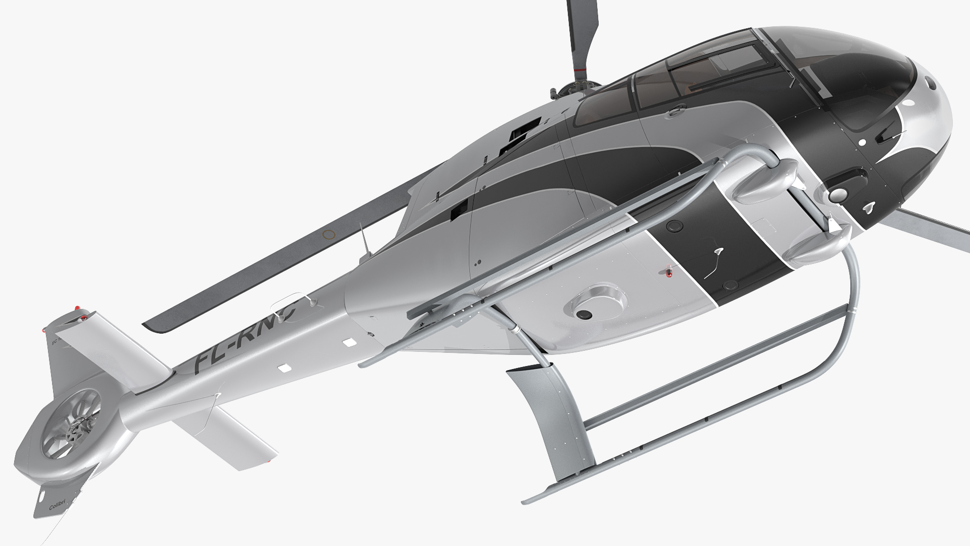 Airbus h120 lightweight helicopter 3D model - TurboSquid 1647358
