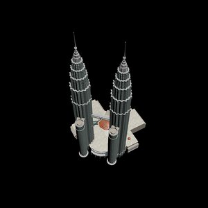 3D Klcc Models | TurboSquid