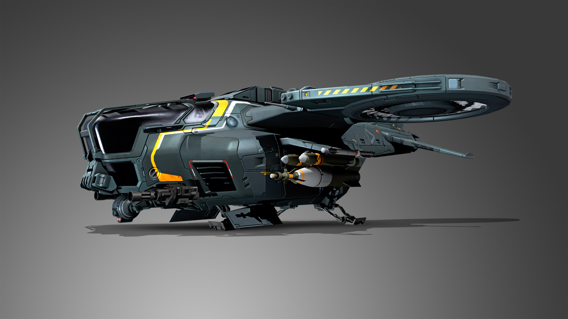 Sf - vtol dropship 3D - TurboSquid 1647456