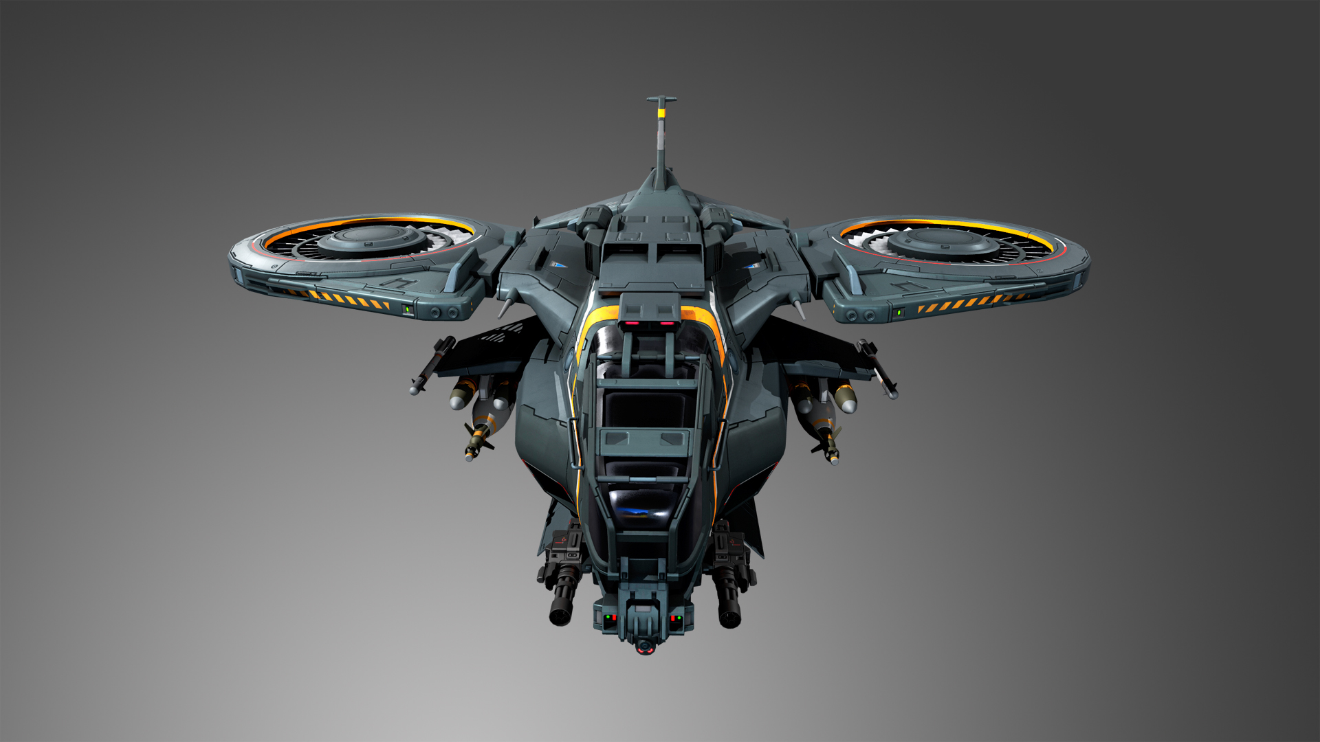 Sf - vtol dropship 3D - TurboSquid 1647456