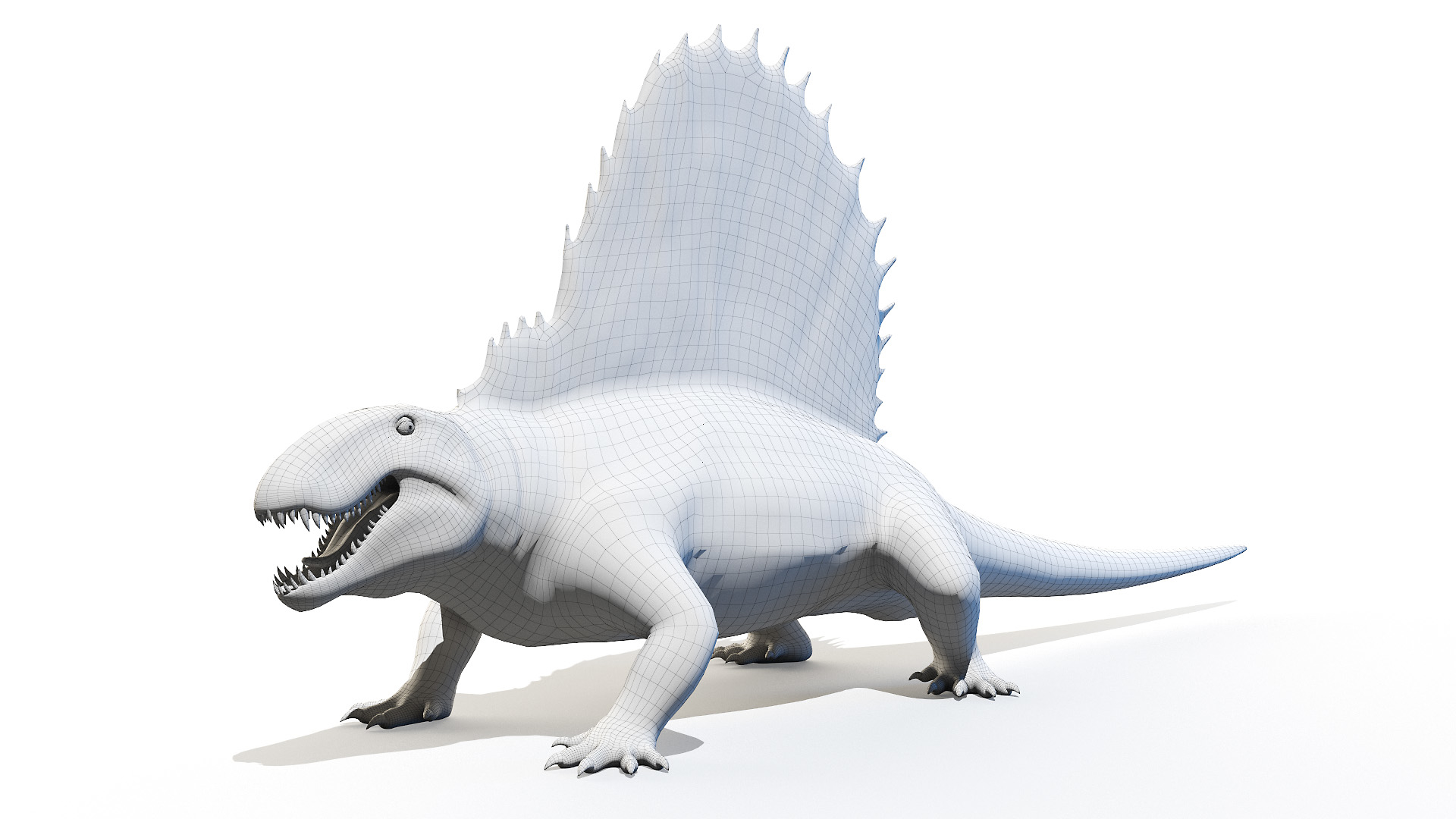 Dimetrodon 3D model - TurboSquid 1647601