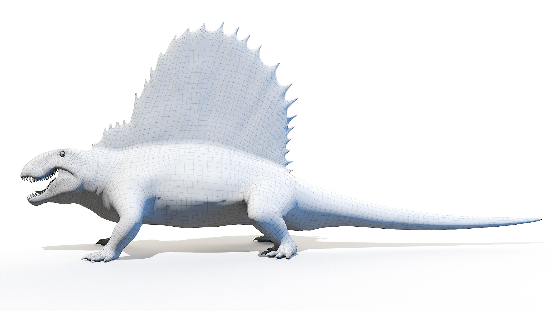Dimetrodon 3D model - TurboSquid 1647601