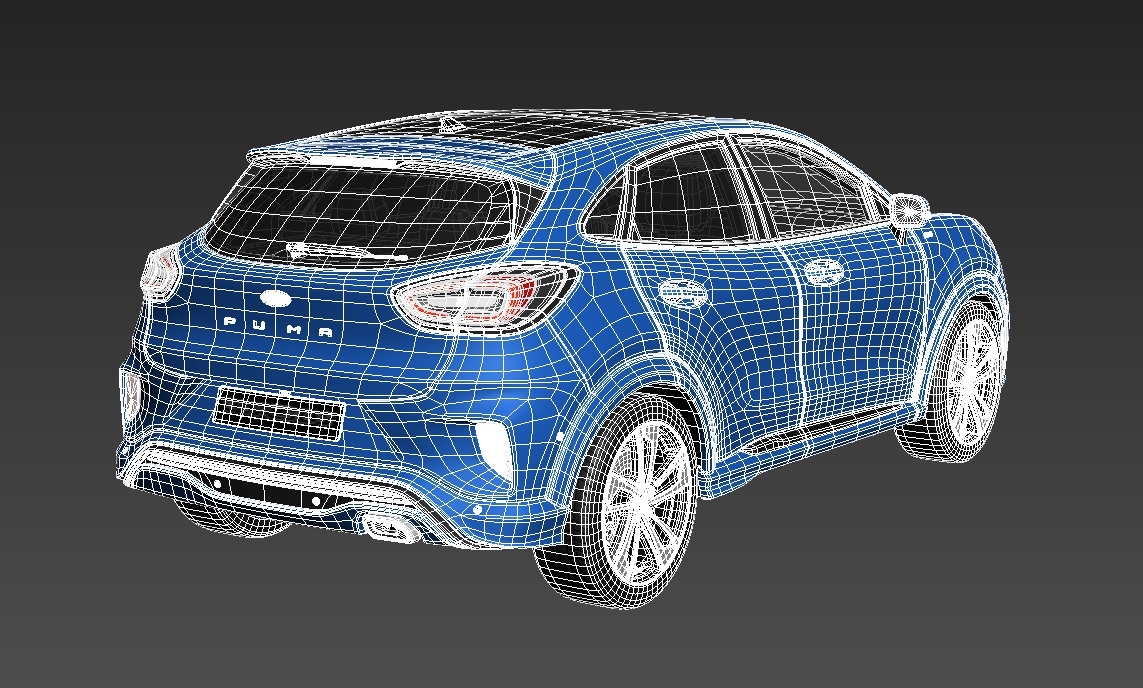 modelo 3d Ford Puma 2021 - TurboSquid 1648028