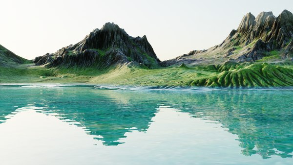 Lago Modelo 3D - TurboSquid 1648046