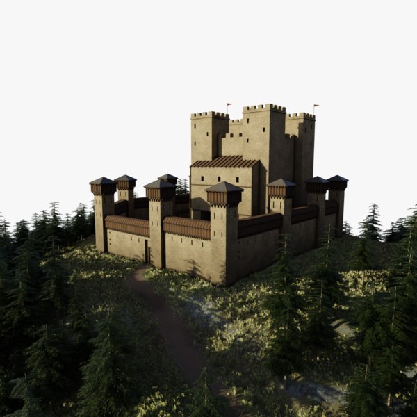 Castle 3D Models for Download | TurboSquid