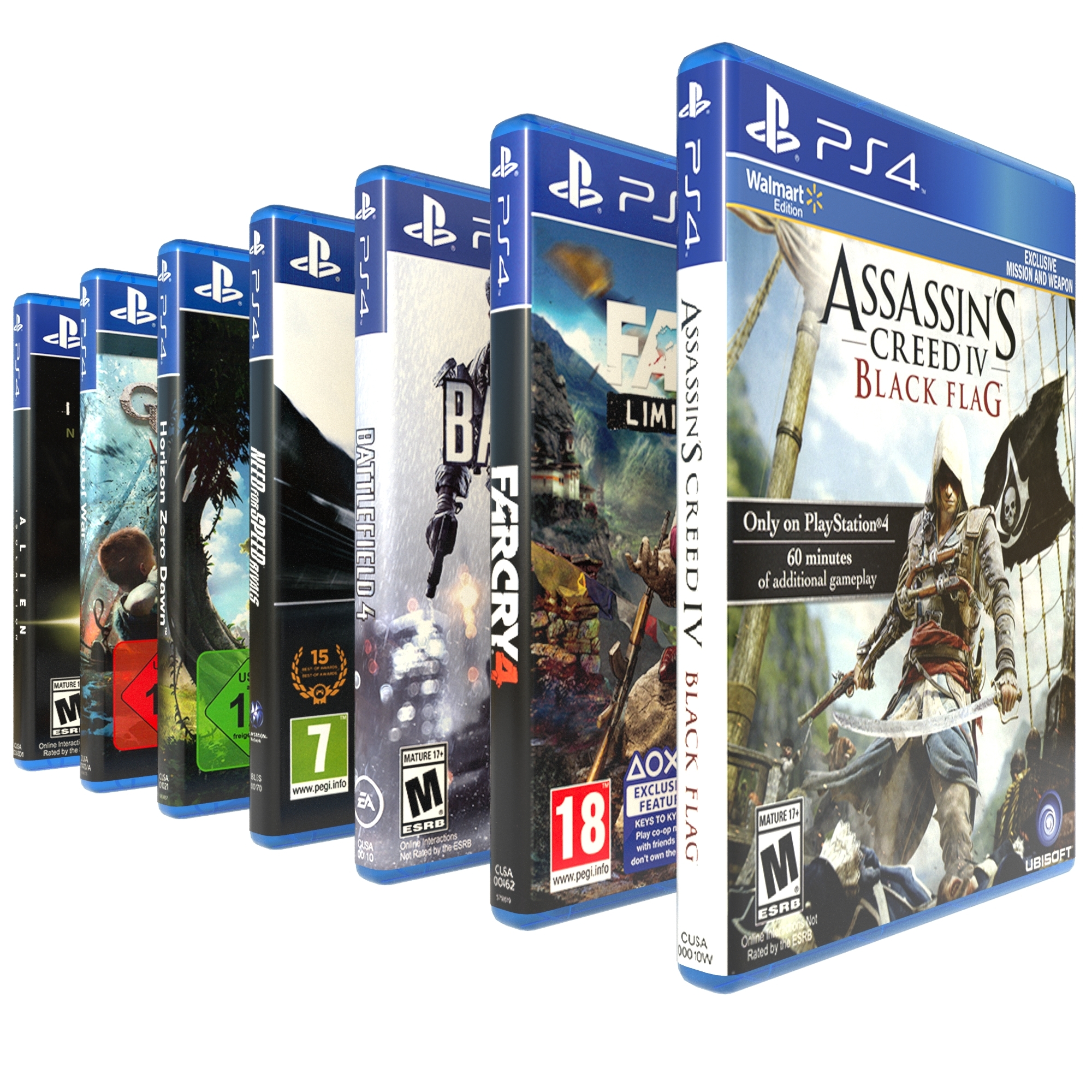 Ps4 games 14 3D - TurboSquid 1648095