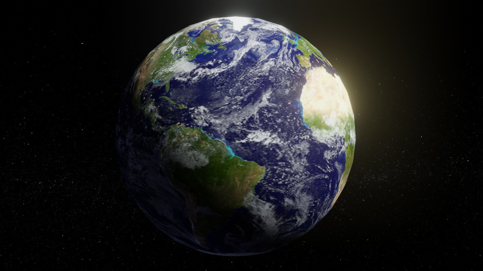 Photorealistic earth 2k 3D model - TurboSquid 1648376