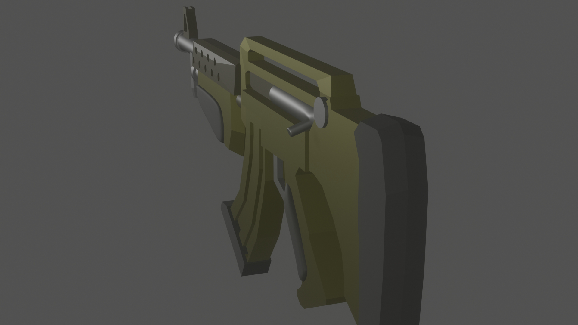 Free 3D simple assault rifle model - TurboSquid 1648438
