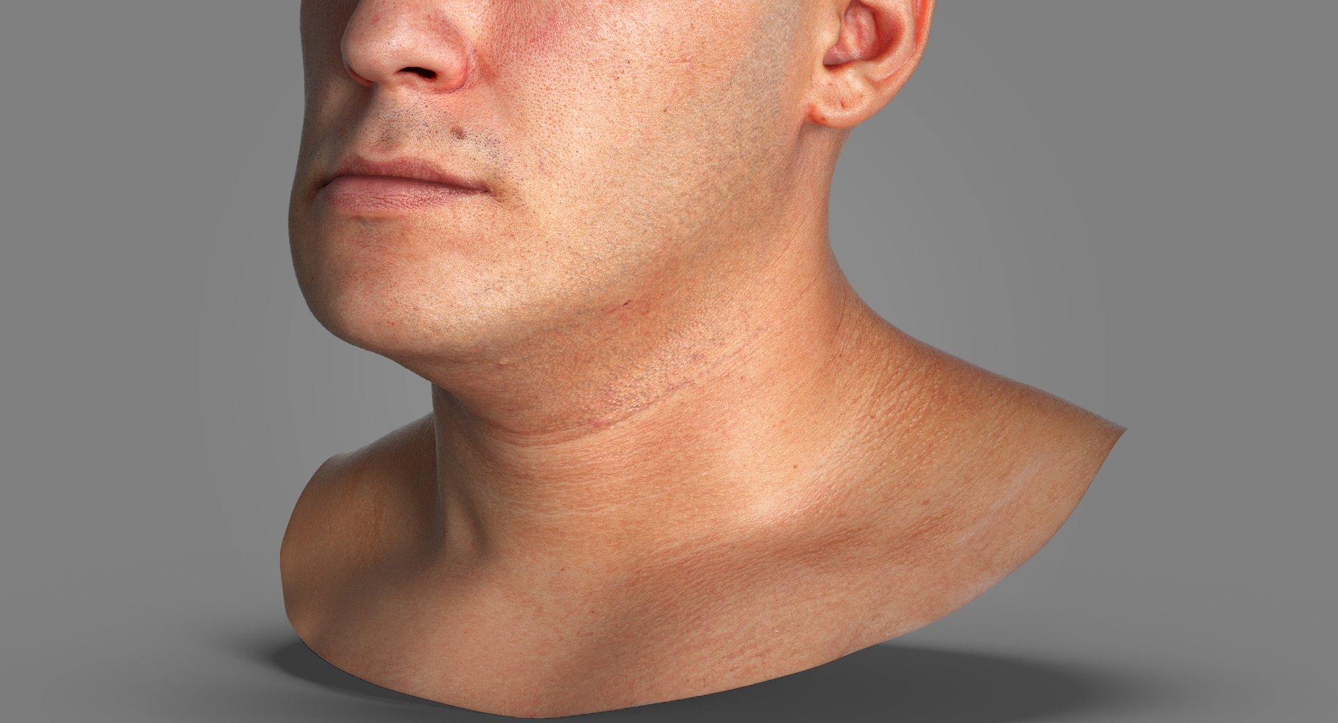 Real PBR Marcus Human Head Jaw Thrust AU29 3D-Modell - TurboSquid 1648874