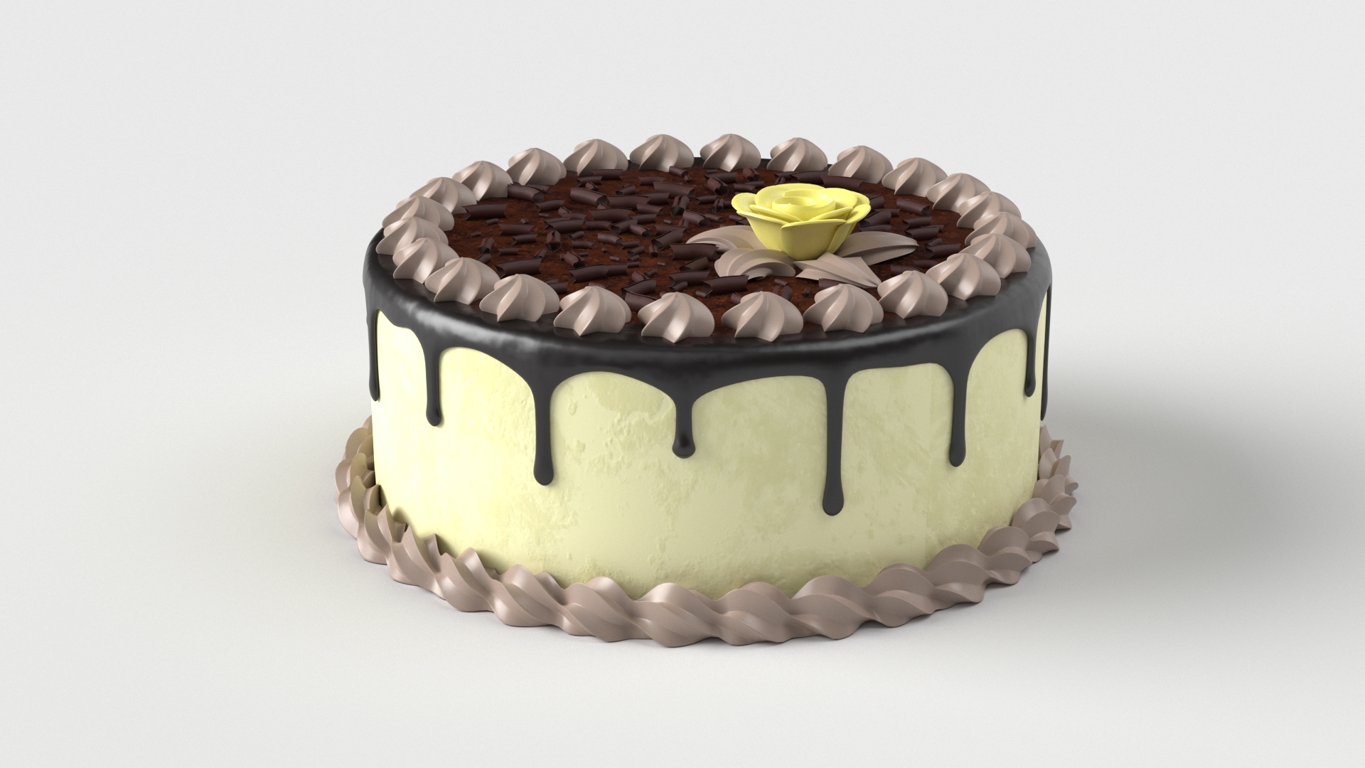 3D model cake - TurboSquid 1646354