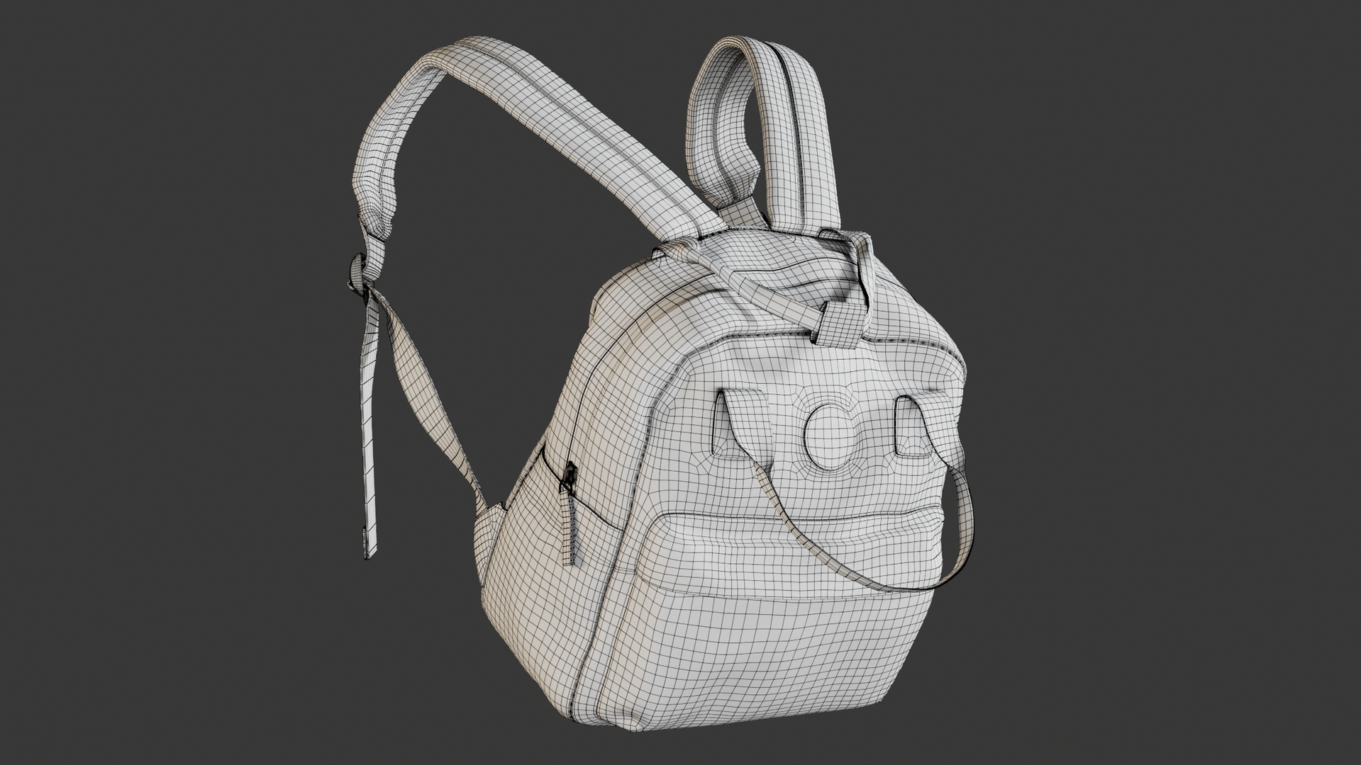 Mesh backpack 2 - 3D model - TurboSquid 1649837
