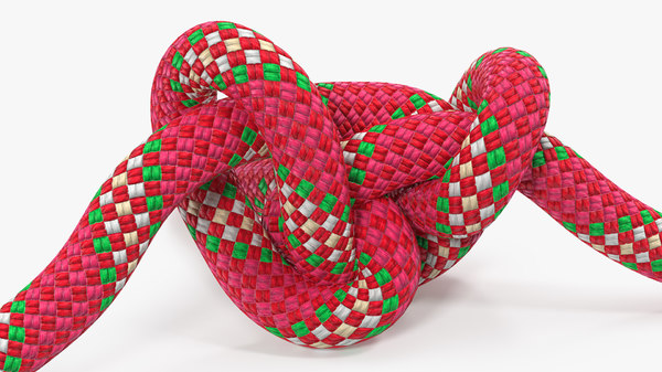 Alpine butterfly loop rope 3D - TurboSquid 1650026