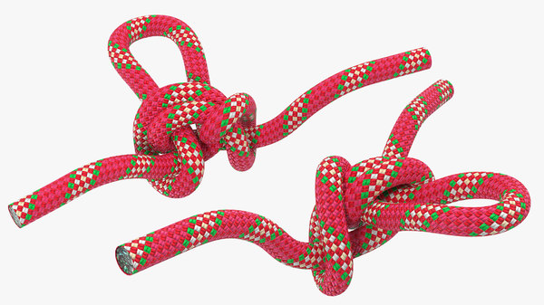 Alpine butterfly loop rope 3D - TurboSquid 1650026