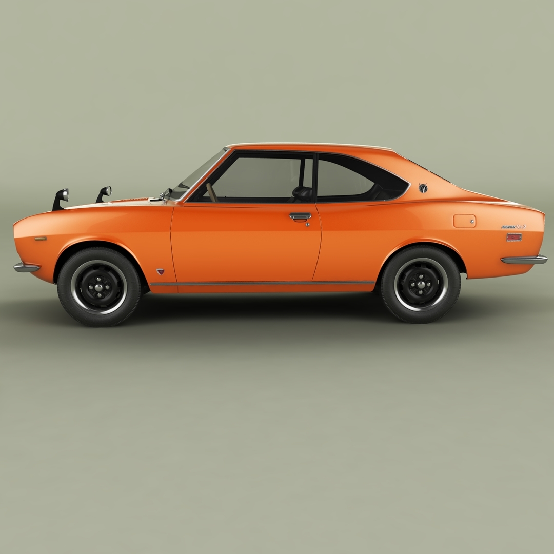 1971 mazda rx2 coupe 3D model - TurboSquid 1650133