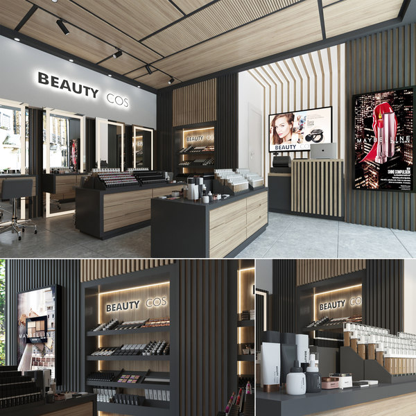 Store Interior 3D Models for Download | TurboSquid