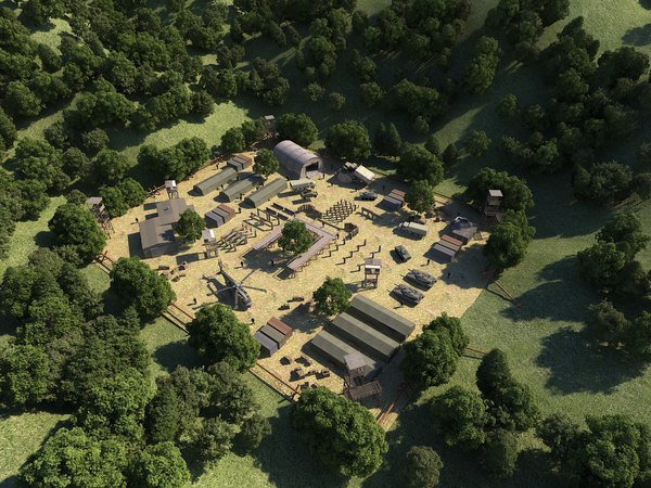 Military Base 3D Models for Download | TurboSquid