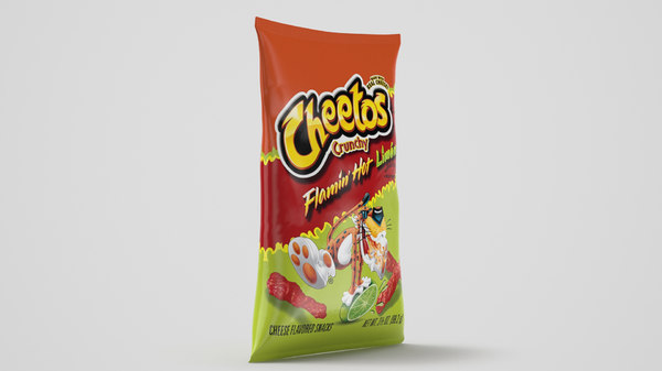 Cheetos bag 3D model - TurboSquid 1650967