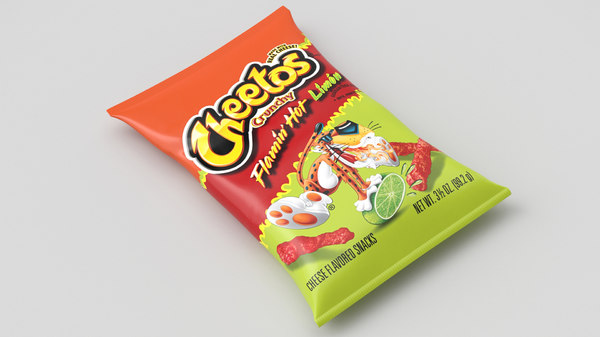 Cheetos bag 3D model - TurboSquid 1650967