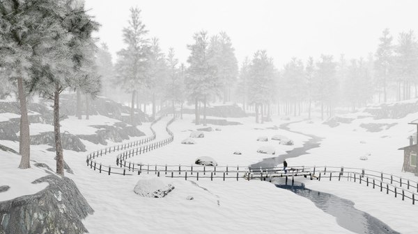 3D winter blender - TurboSquid 1650948