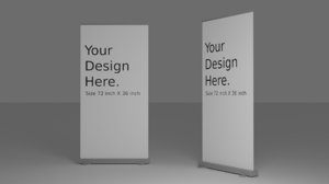 3D Standees Models | TurboSquid