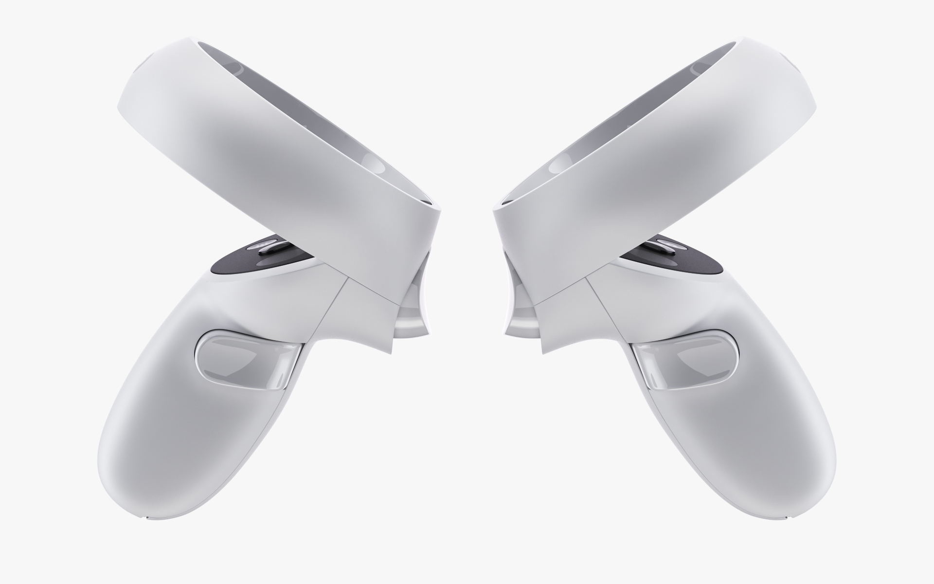 Oculus quest 2 controller 3D model - TurboSquid 1651123