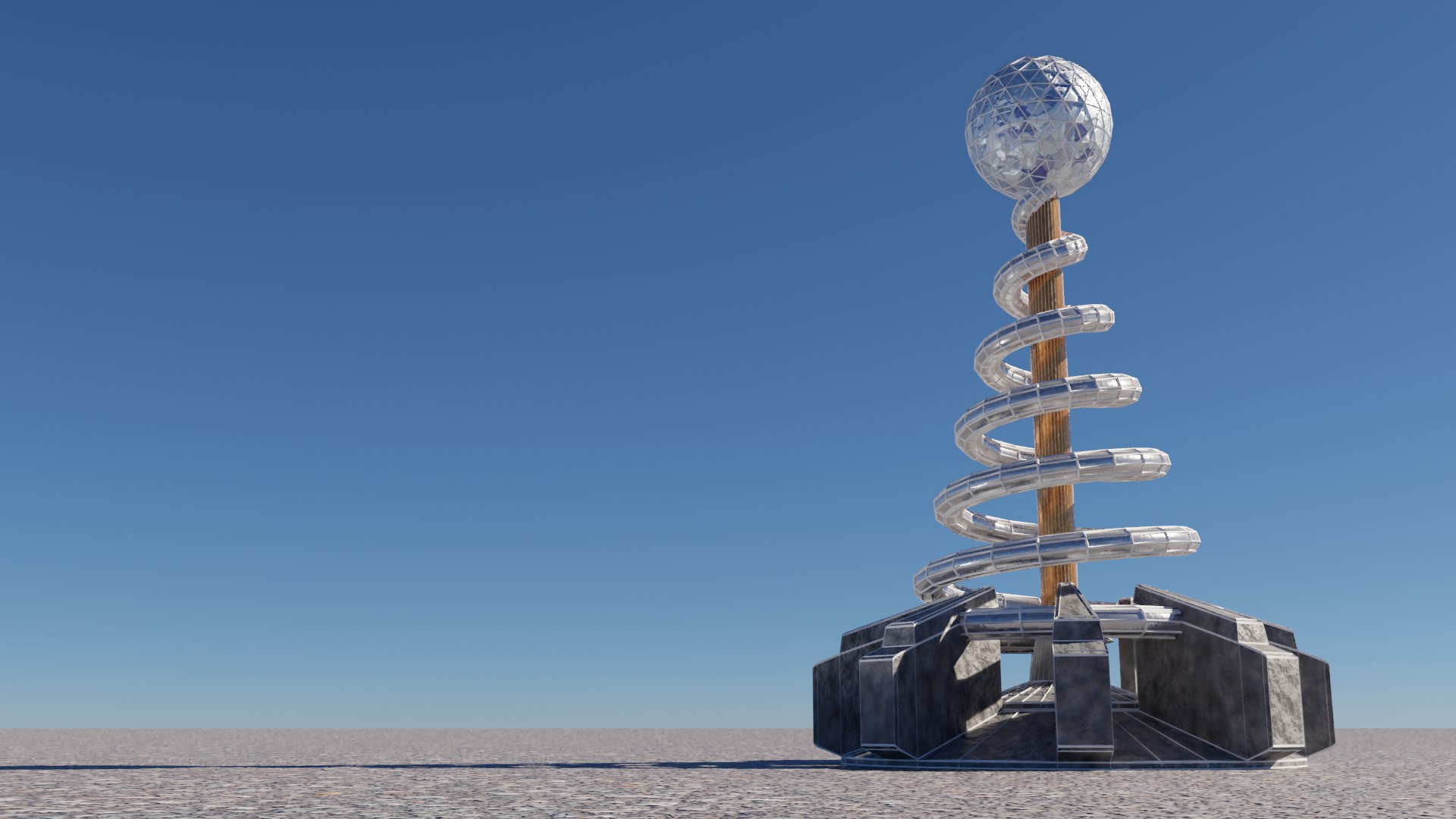 3D animate tesla coil turret - TurboSquid 1651152