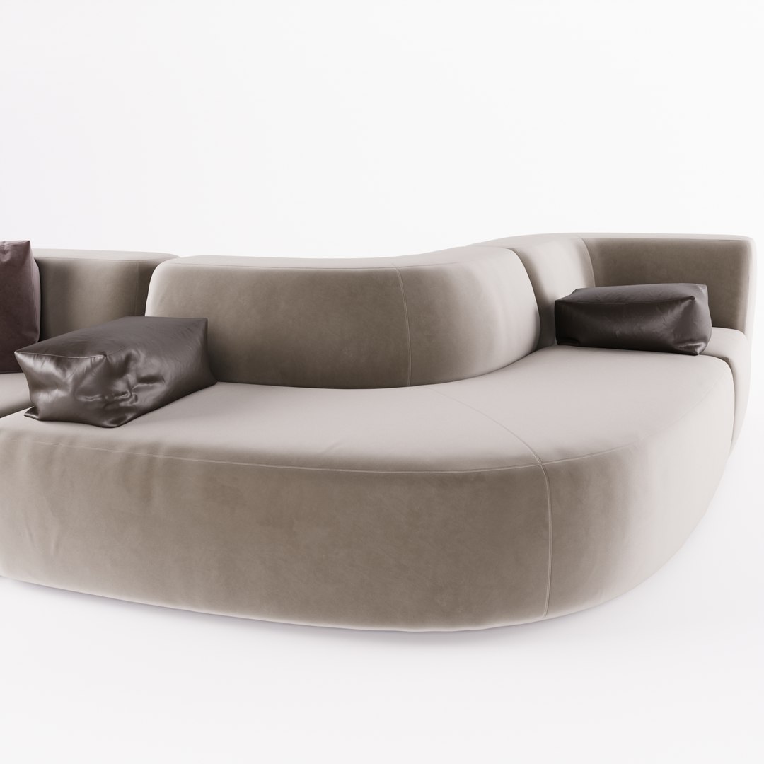Bo sofa piet boon 3D model - TurboSquid 1651147