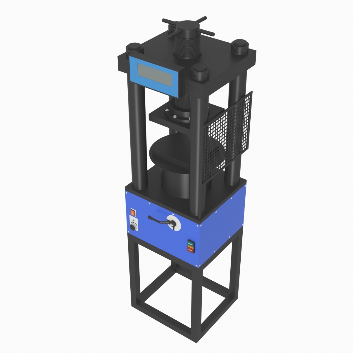 3D model hydraulic press - TurboSquid 1651186