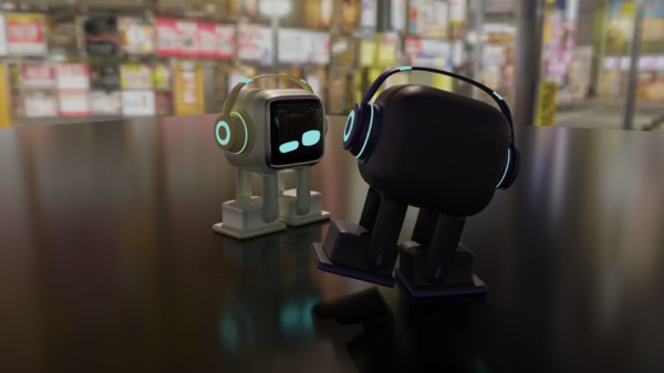 Emo AI Desktop Robot Modelo 3D - TurboSquid 1651434