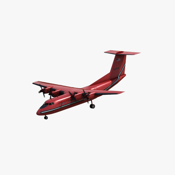 Dash-7 aircraft 3D model - TurboSquid 1651995